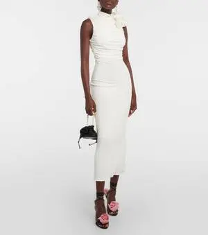 Magda Butrym Floral-appliqué Sandals