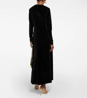 Polo Ralph Lauren Velvet Maxi Dress
