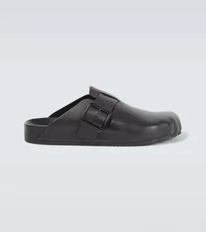 Balenciaga Sunday Leather Clogs