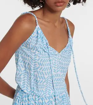 Heidi Klein Zanzibar Printed Minidress - Blue