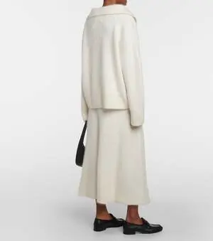 LISA YANG Kerry Brushed Cashmere Sweater