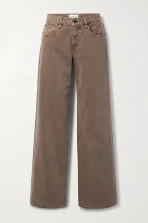SLVRLAKE Mica Low-rise Wide-leg Jeans