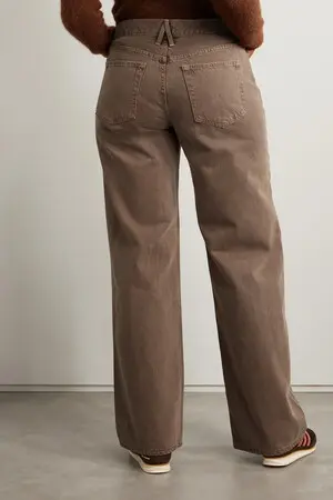 SLVRLAKE Mica Low-rise Wide-leg Jeans