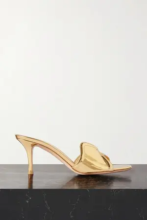 Gianvito Rossi Metal Mules Clogs For Women
