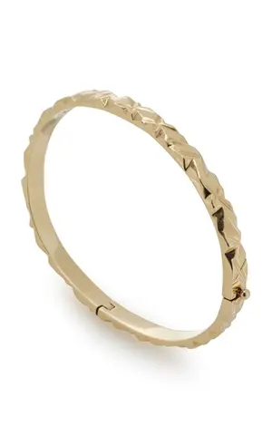 BERNARD JAMES 18k Yellow Bangle Bracelet