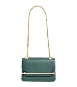 Strathberry Mini Leather East West Shoulder Bag