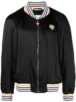 Casablanca Souvenir Bomber Jacket - Black