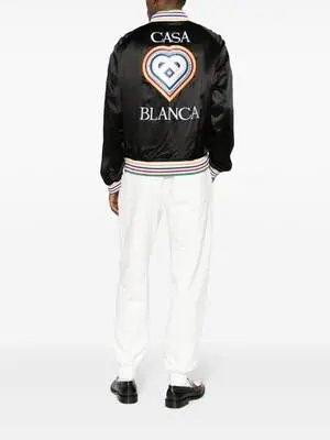 Casablanca Souvenir Bomber Jacket - Black