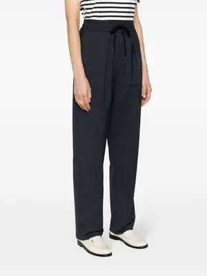 MARANT ETOILE Priska High-waisted Trousers - Blue