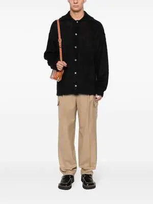 BONSAI Logo-patch Buttoned Cardigan