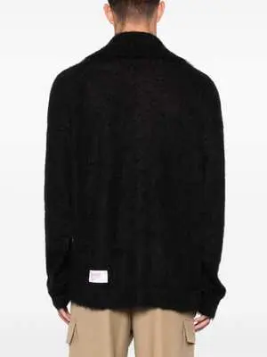 BONSAI Logo-patch Buttoned Cardigan