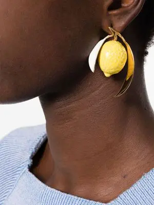 ANDRES GALLARDO Ceramic Drop Earrings