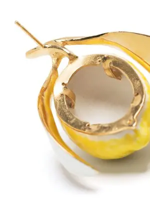 ANDRES GALLARDO Ceramic Drop Earrings