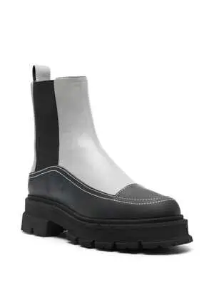 Emporio Armani 55mm Panelled Ankle Boots