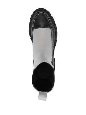 Emporio Armani 55mm Panelled Ankle Boots