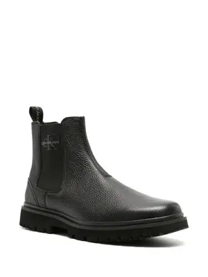 Calvin Klein Eva Leather Chelsea Boots