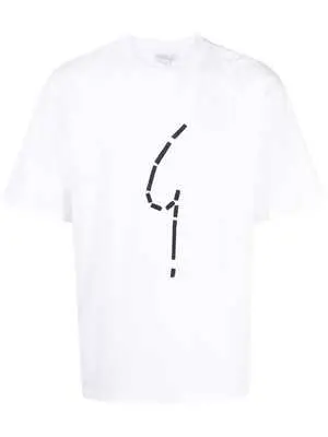 AGNES B. Christof Cotton T-shirt White