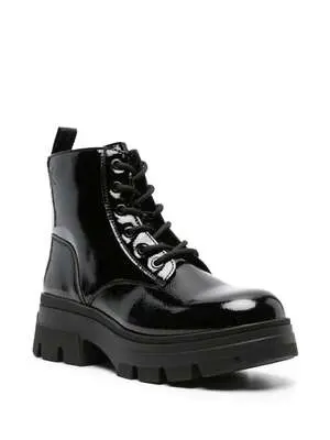 Calvin Klein 60mm Glossy Ankle Boots