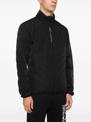 Emporio Armani Logo-patch Quilted Jacket