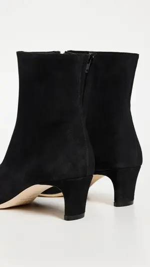 Staud Wally Ankle Boots - Black