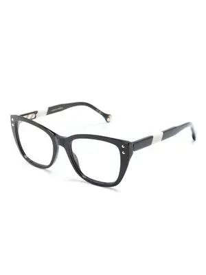 Carolina Herrera Logo Glasses - Black