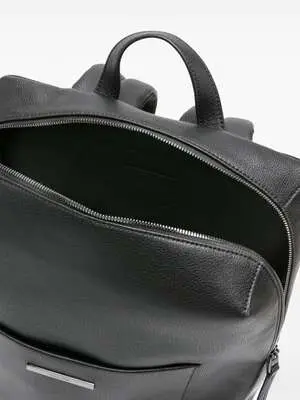 Calvin Klein Logo-plaque Faux-leather Backpack