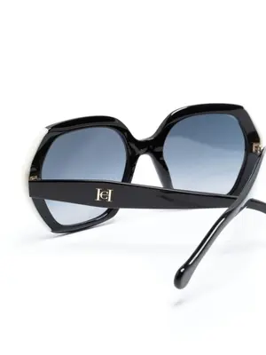 Carolina Herrera Oversized-frame Gradient Sunglasses