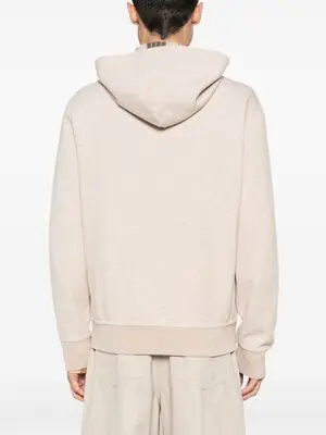 Polo Ralph Lauren Polo Pony Jersey Zip-up Hoodie - Neutrals