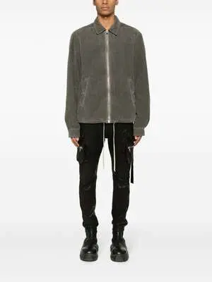 Rick Owens Corduroy Shirt Jacket - Grey