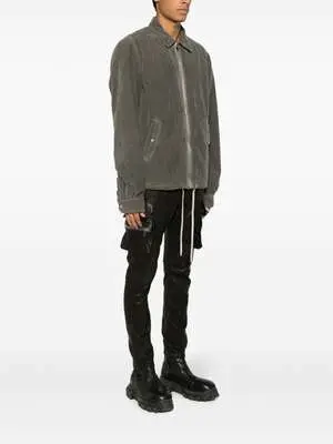 Rick Owens Corduroy Shirt Jacket - Grey