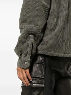 Rick Owens Corduroy Shirt Jacket - Grey