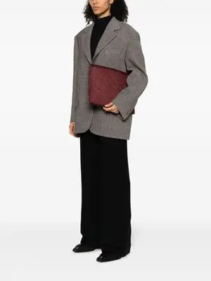 Dragon Diffusion Interwoven-design Clutch - Red