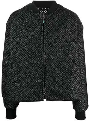 4SDESIGNS Panelled-design Reversible Bomber Jacket