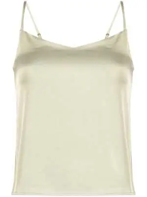 GOODIOUS V-neck Slip Top - Green