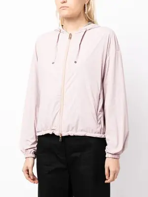 Herno Reversible Hooded Jacket - Pink