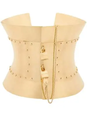 Dolce & Gabbana Padlocks Corset Belt - Gold