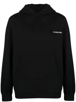 A-COLD-WALL* Essentials Logo-print Cotton Hoodie - Black