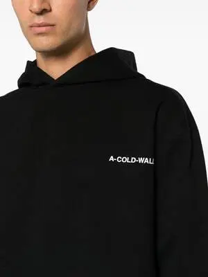 A-COLD-WALL* Essentials Logo-print Cotton Hoodie - Black