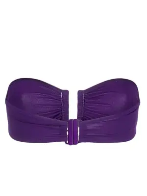 ERES Show Bandeau Bikini Top - Purple