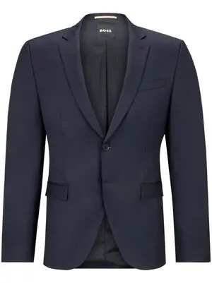 BOSS Virgin-wool Single-breasted Blazer