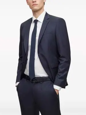 BOSS Virgin-wool Single-breasted Blazer