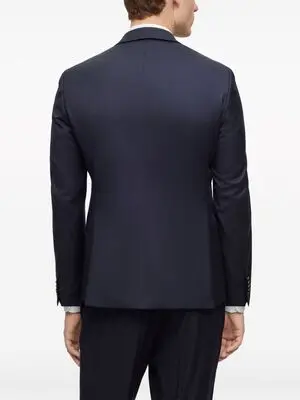 BOSS Virgin-wool Single-breasted Blazer