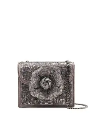 Oscar De La Renta Crystal-embellished Mini Bag