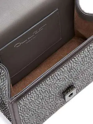 Oscar De La Renta Crystal-embellished Mini Bag