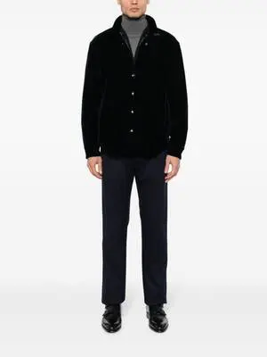 Giorgio Armani Straight-leg Trousers - Blue