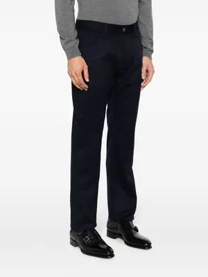 Giorgio Armani Straight-leg Trousers - Blue