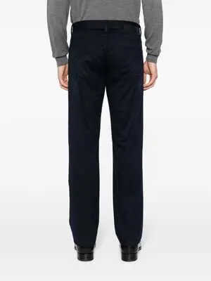 Giorgio Armani Straight-leg Trousers - Blue