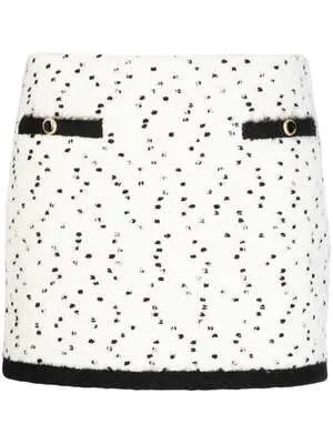 Alessandra Rich Polka-dot Mini Skirt