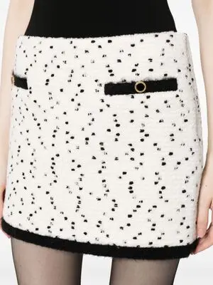 Alessandra Rich Polka-dot Mini Skirt