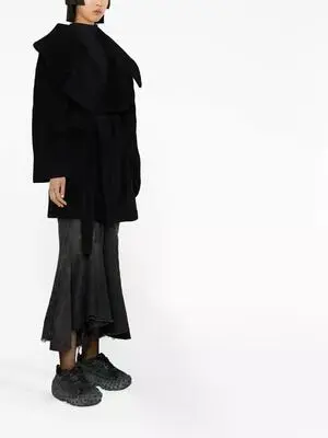 Balenciaga Belted Waist Oversize Coat